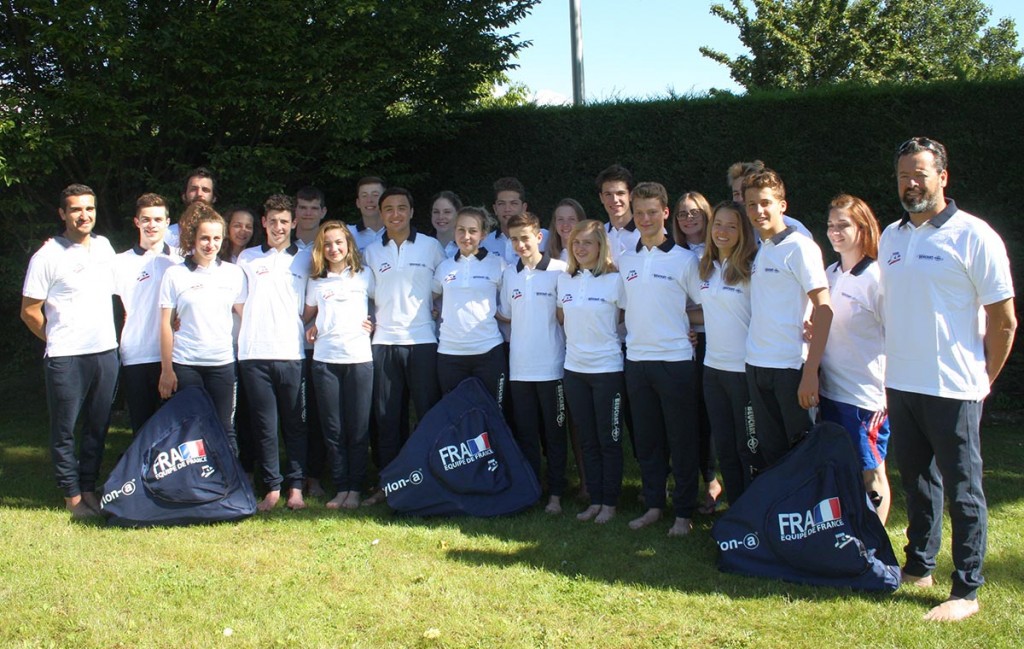 A quelques jours de championnat du monde l’équipe de France junior NAP ...